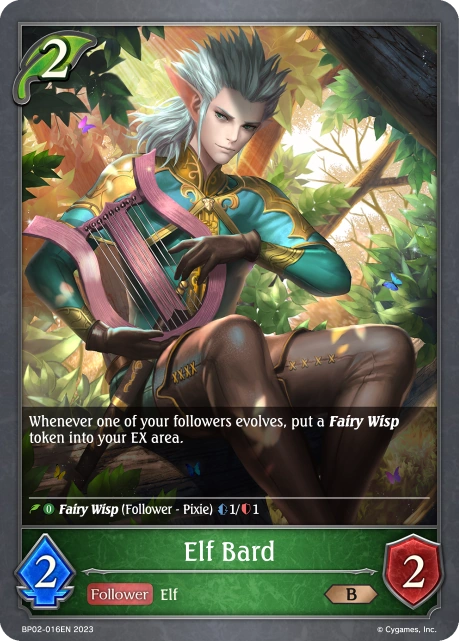 Elf Bard/Shadowverse: Evolve | Shadowverse Wiki | Fandom