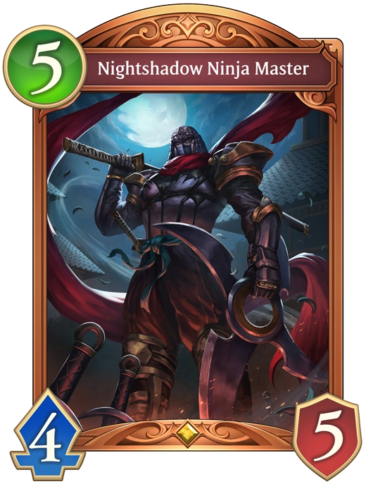 Nightshadow Ninja Master | Shadowverse Wiki | Fandom