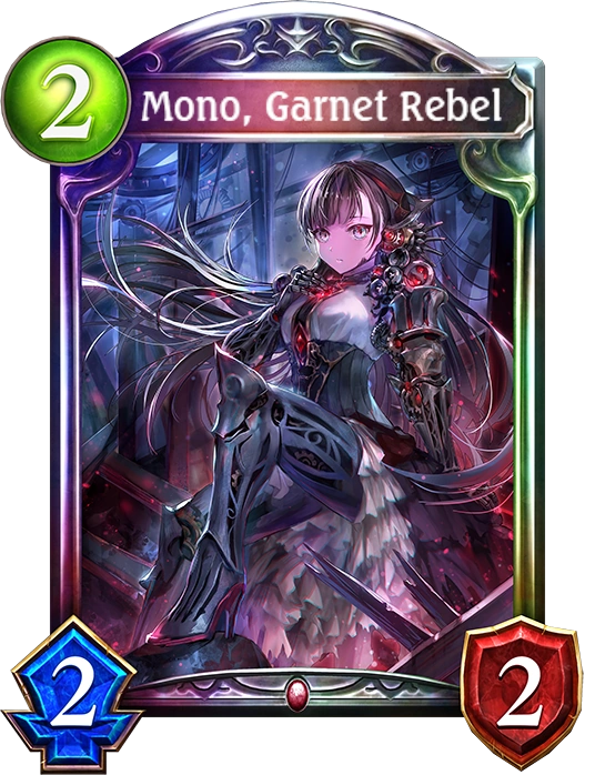 Mono, Garnet Rebel | Shadowverse Wiki | Fandom