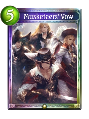 Musketeers' Vow | Shadowverse Wiki | Fandom