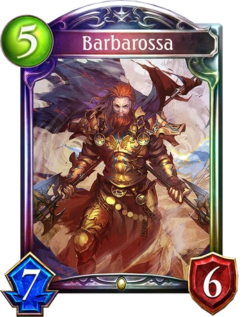 Barbarossa | Shadowverse Wiki | Fandom