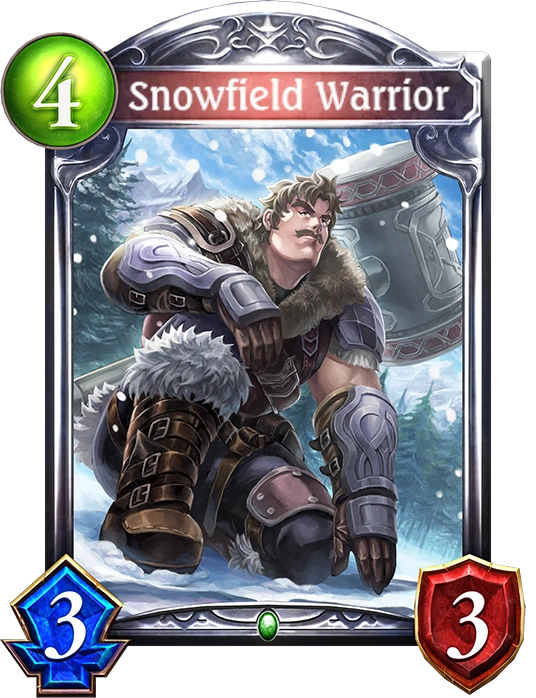 Snowfield Warrior | Shadowverse Wiki | Fandom