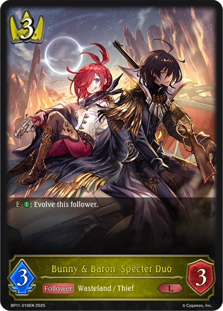 Bunny & Baron, Specter Duo/Shadowverse: Evolve | Shadowverse Wiki | Fandom