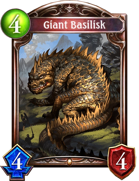 Giant Basilisk | Shadowverse Wiki | Fandom