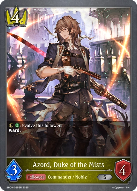 Azord, Duke of the Mists/Shadowverse: Evolve | Shadowverse Wiki | Fandom