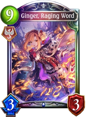 Ginger, Raging Word | Shadowverse Wiki | Fandom