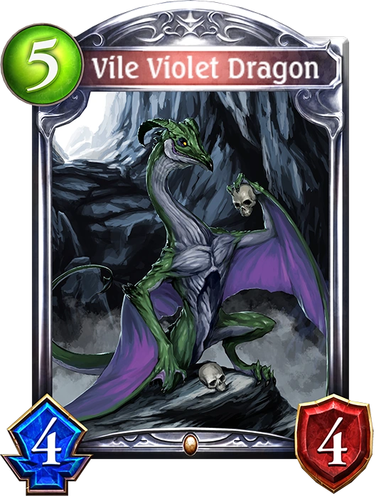 Vile Violet Dragon | Shadowverse Wiki | Fandom