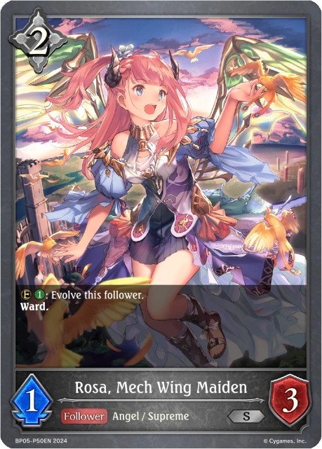 Rosa, Mech Wing Maiden/Shadowverse: Evolve | Shadowverse Wiki | Fandom
