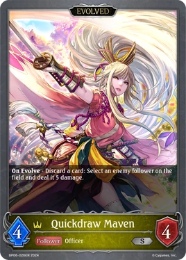 Quickdraw Maven/Shadowverse: Evolve | Shadowverse Wiki | Fandom