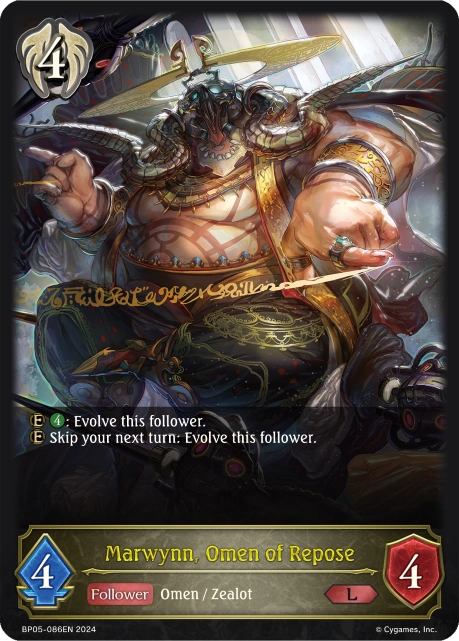 Marwynn, Omen of Repose/Shadowverse: Evolve | Shadowverse Wiki | Fandom