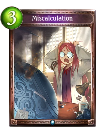 Miscalculation | Shadowverse Wiki | Fandom