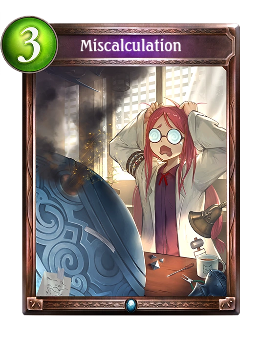 Miscalculation | Shadowverse Wiki | Fandom