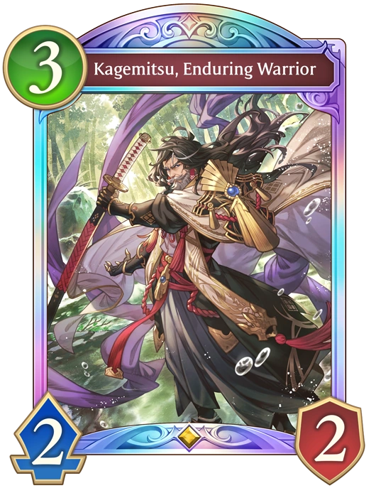 Kagemitsu, Enduring Warrior | Shadowverse Wiki | Fandom