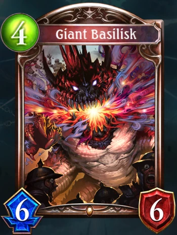Giant Basilisk | Shadowverse Wiki | Fandom