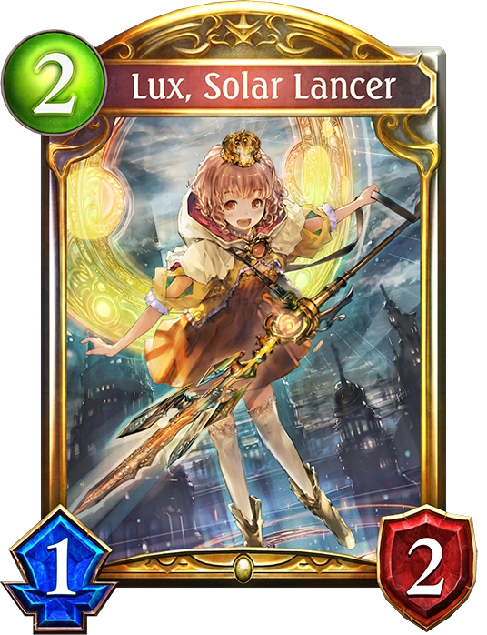 Lux, Solar Lancer | Shadowverse Wiki | Fandom
