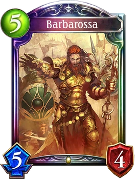 Barbarossa | Shadowverse Wiki | Fandom