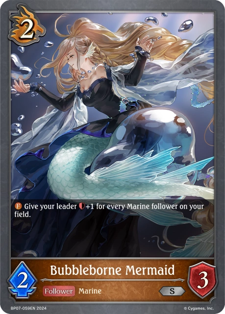 Bubbleborne Mermaid/Shadowverse: Evolve | Shadowverse Wiki | Fandom