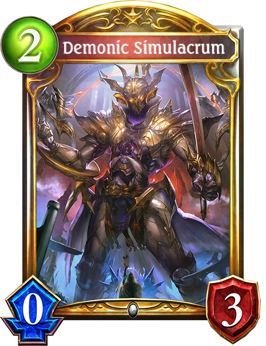Demonic Simulacrum | Shadowverse Wiki | Fandom