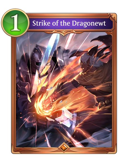 Strike of the Dragonewt | Shadowverse Wiki | Fandom