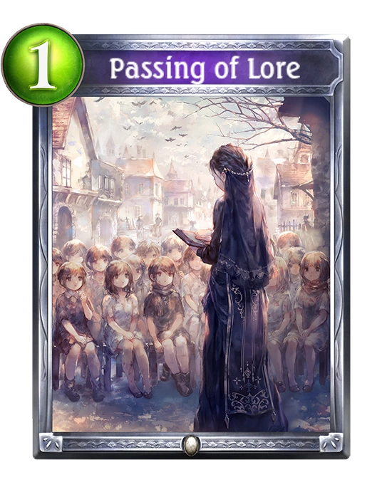 Passing of Lore | Shadowverse Wiki | Fandom