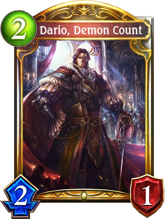 Dario, Demon Count | Shadowverse Wiki | Fandom
