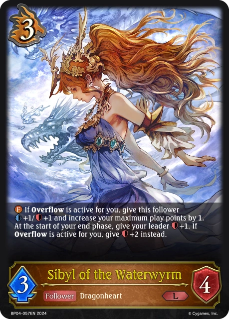 Sibyl of the Waterwyrm/Shadowverse: Evolve | Shadowverse Wiki | Fandom
