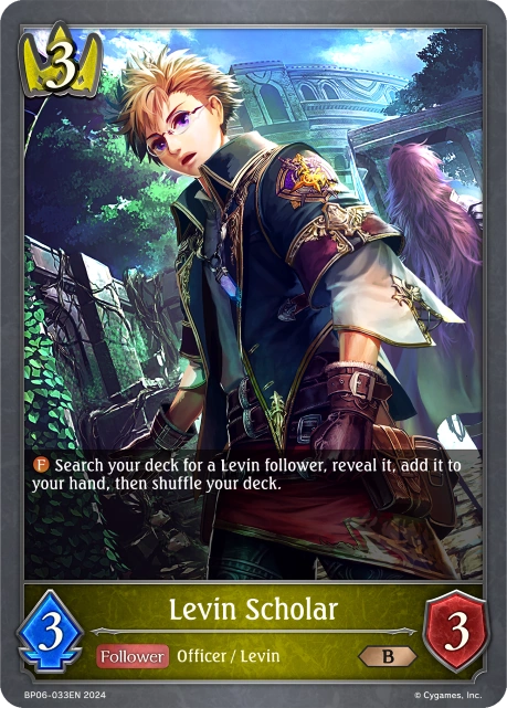 Levin Scholar/Shadowverse: Evolve | Shadowverse Wiki | Fandom