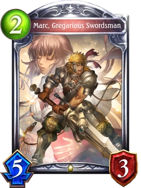 Marc, Gregarious Swordsman | Shadowverse Wiki | Fandom