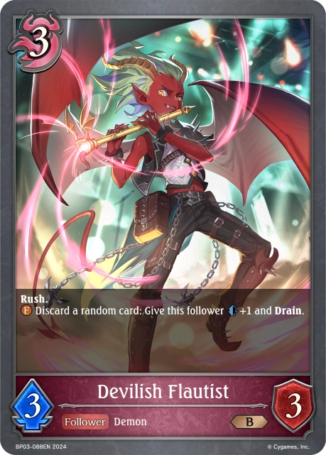Devilish Flautist/Shadowverse: Evolve | Shadowverse Wiki | Fandom