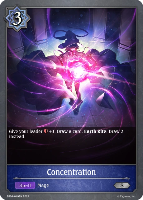 Concentration/Shadowverse: Evolve | Shadowverse Wiki | Fandom