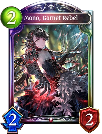 Mono, Garnet Rebel | Shadowverse Wiki | Fandom