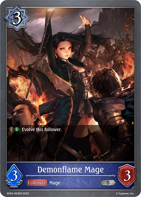 Demonflame Mage/Shadowverse: Evolve | Shadowverse Wiki | Fandom