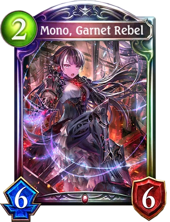 Mono, Garnet Rebel | Shadowverse Wiki | Fandom