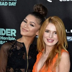 bella thorne and zendaya coloring pages