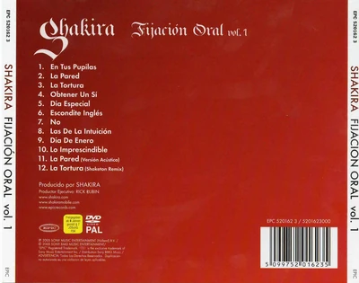 Fijación Oral Vol. 1 | Wiki Shakira | Fandom