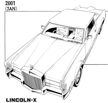 lincoln car coloring pages