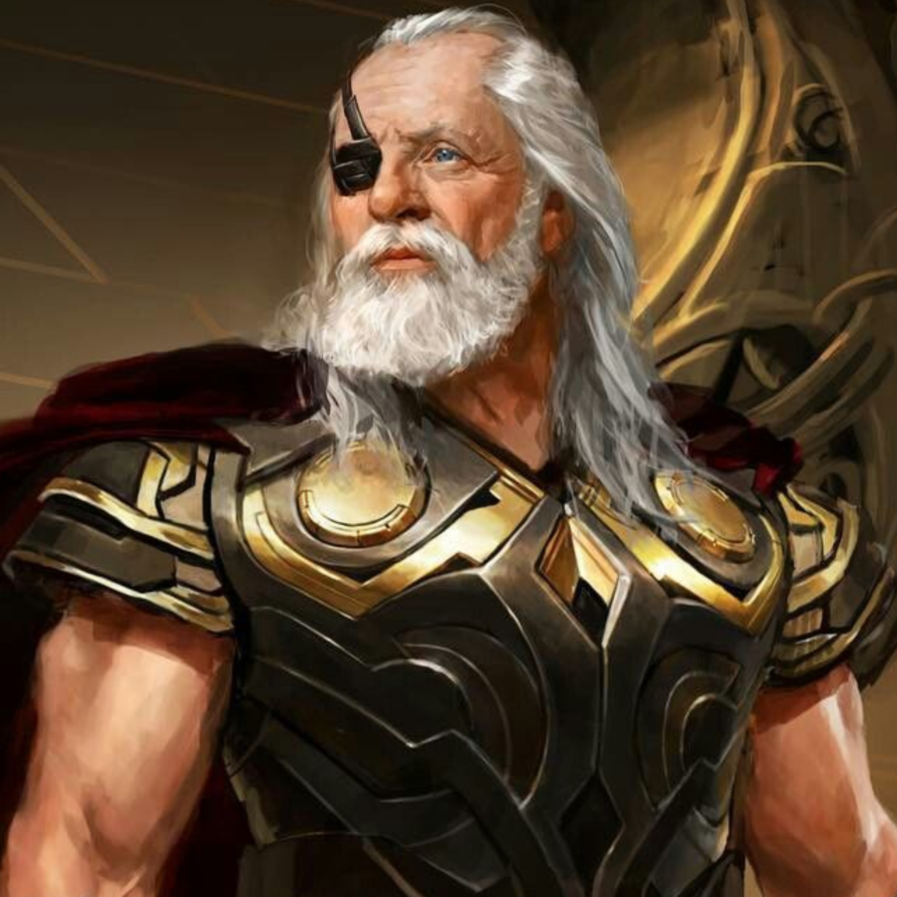 A Picture Of Odin S Face