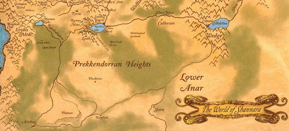 World Of Shannara Map