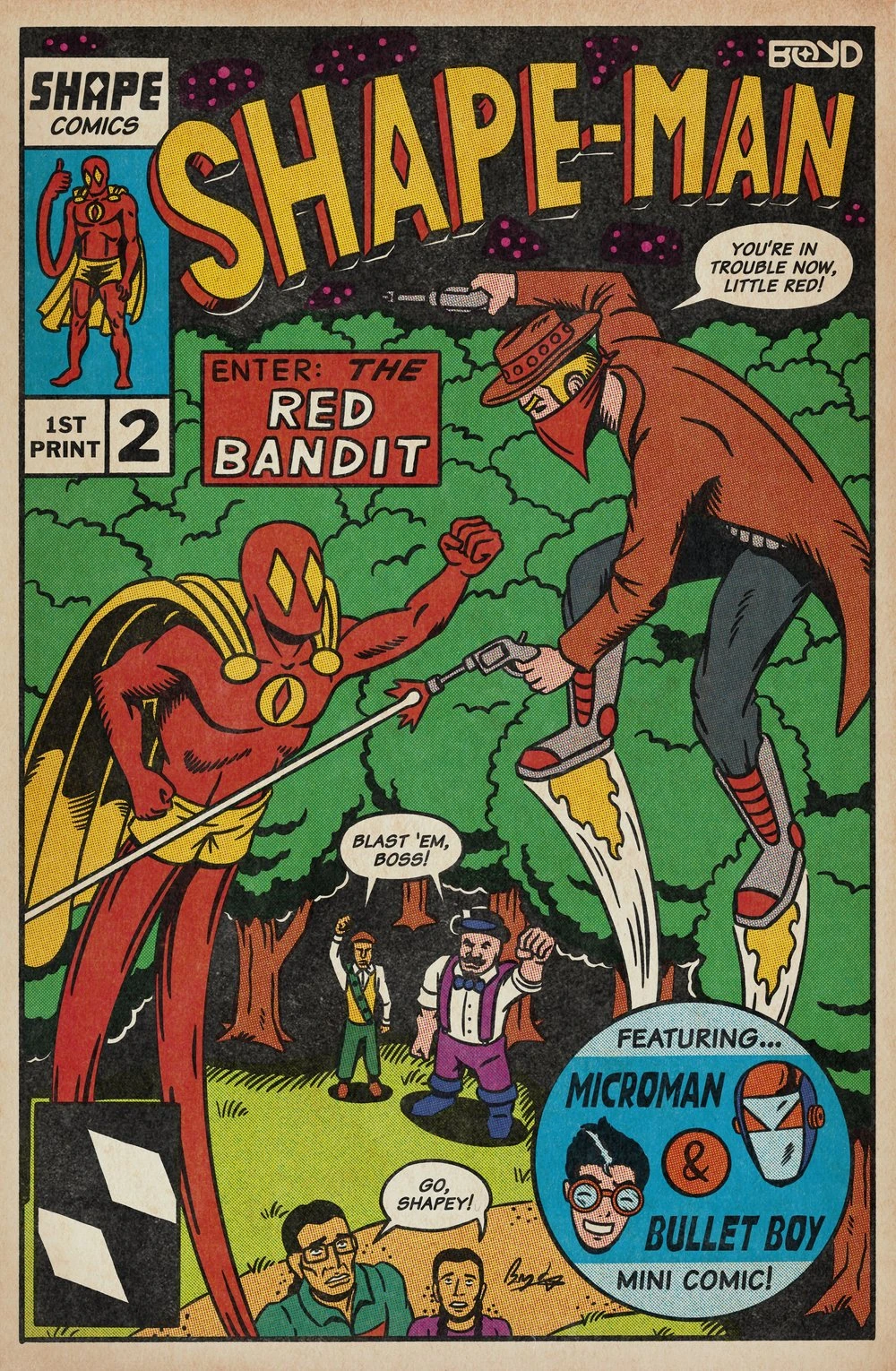 Shape-Man 2 (Comic) | Shape comics Wiki | Fandom