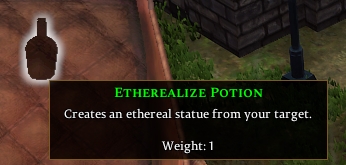 Etherealize Potion - Official Legends of Aria Wiki