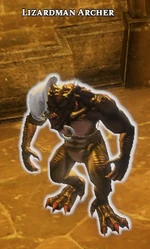 Lizardman Archer - Official Legends of Aria Wiki