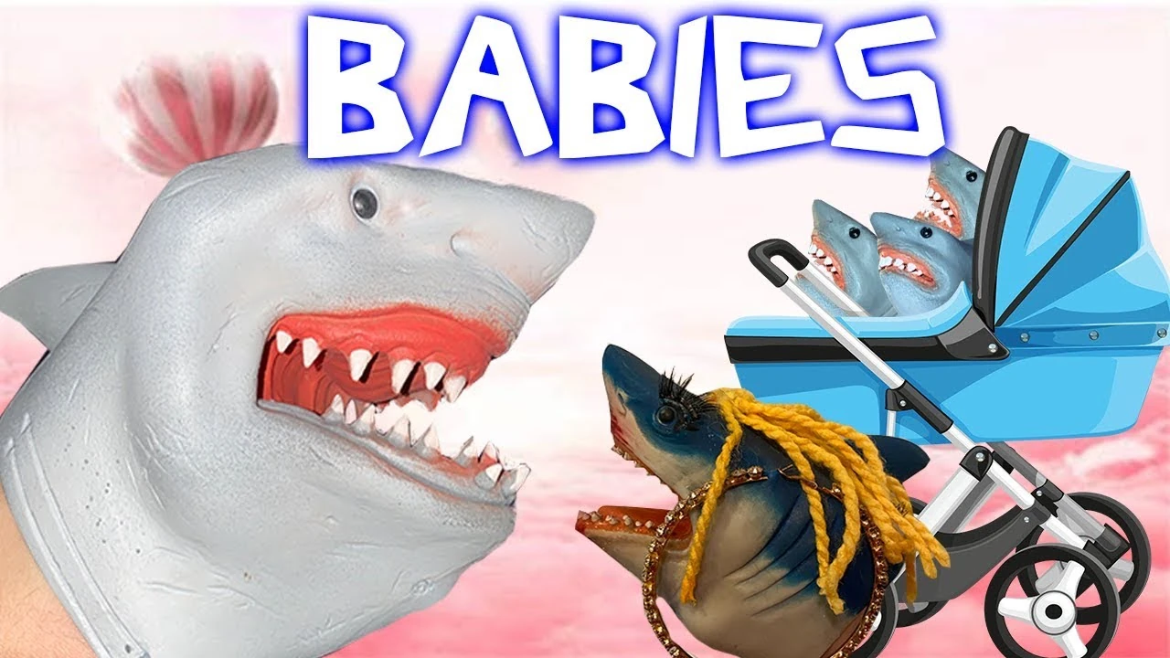 SHARK PUPPET HAS BABIES!!!!! | Shark Puppet Wiki | Fandom