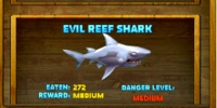 Evil Reef Shark | Sharks of hungry shark evolution Wikia | Fandom
