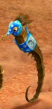 Unnamed Blue Seahorse | Shark Tale Wiki | Fandom