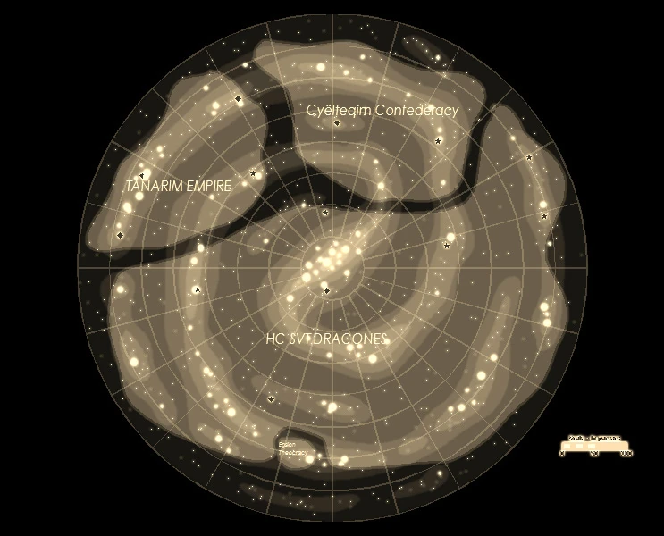 Map of the Galaxy | The Sepharim Chronicles | Fandom