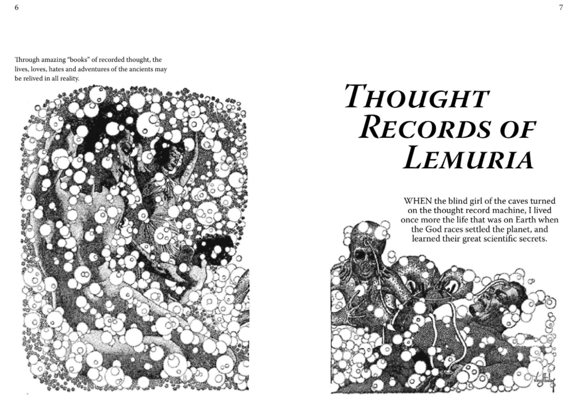 Thought Records of Lemuria | Shaver Mystery Wiki | Fandom
