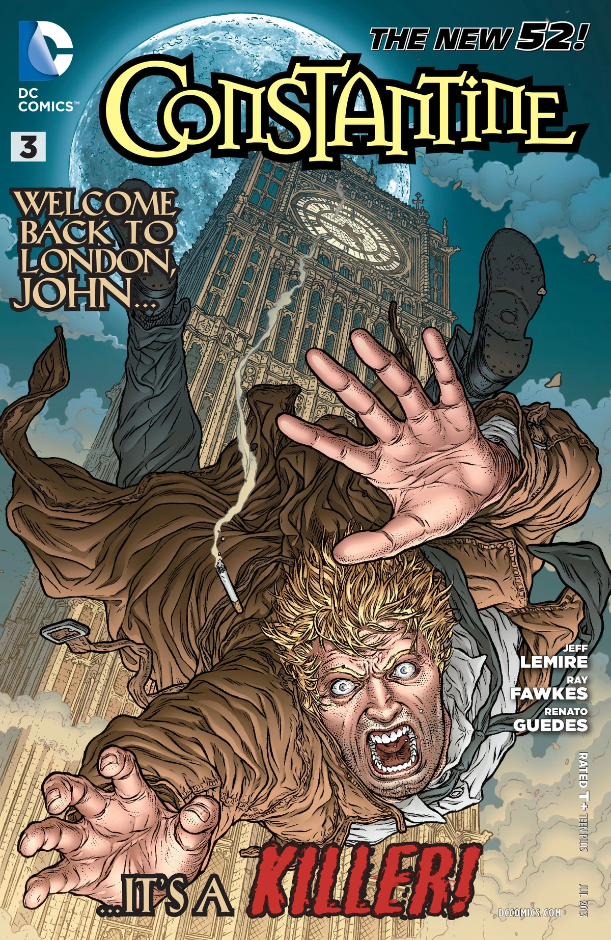 Constantine (Volume 1) Issue 3 | Shazam Wiki | Fandom