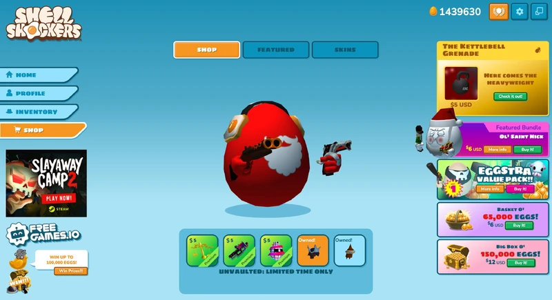 Shop | Shell Shockers Wiki | Fandom