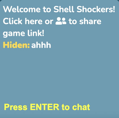 Chat | Shell Shockers Wiki | Fandom