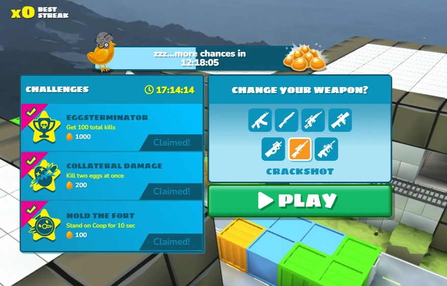 In-game menu | Shell Shockers Wiki | Fandom